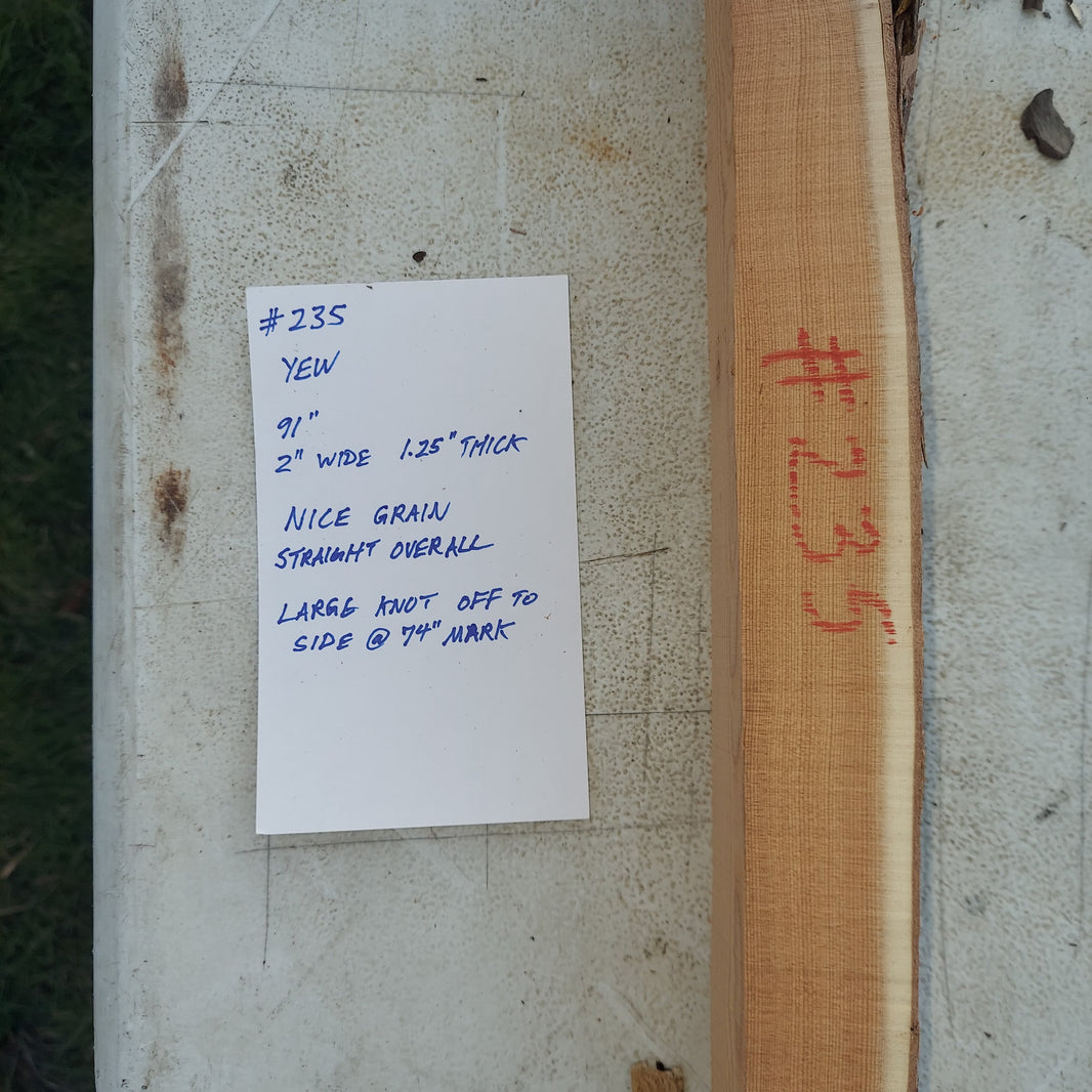 Yew staves – Echo Archery